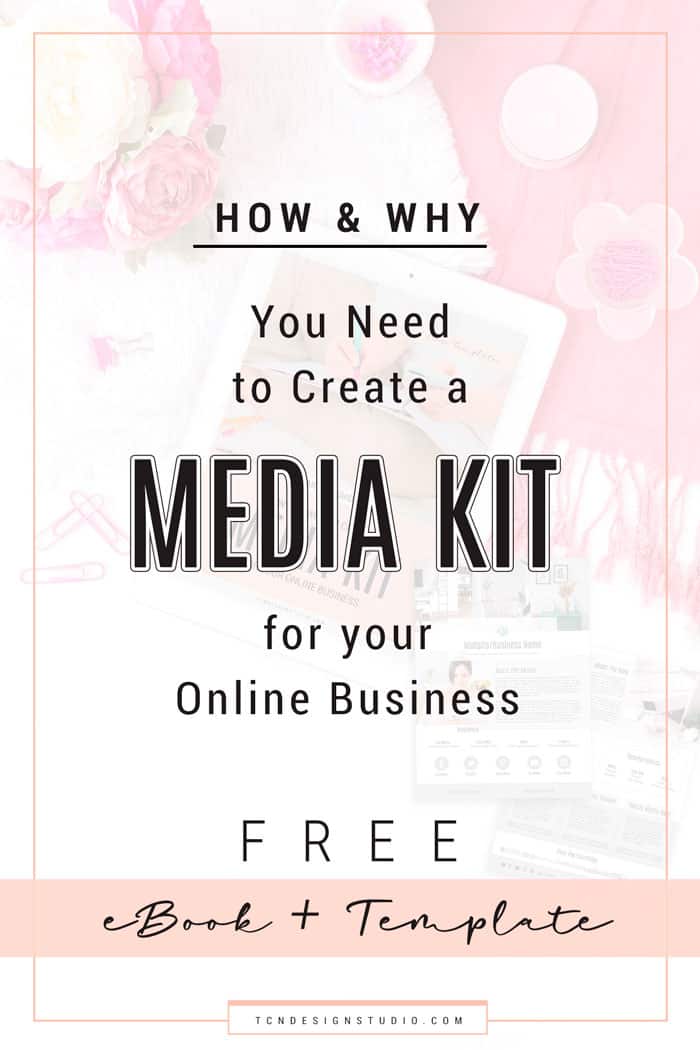 Media Kit for Bloggers - TCN Design Studio