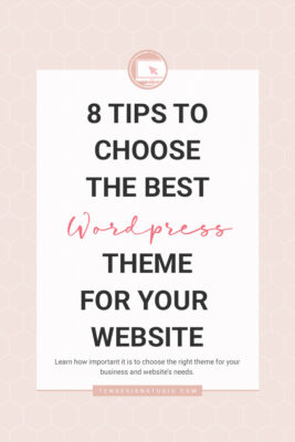 8 Tips to Choose the Best WordPress Theme - TCN Design Studio